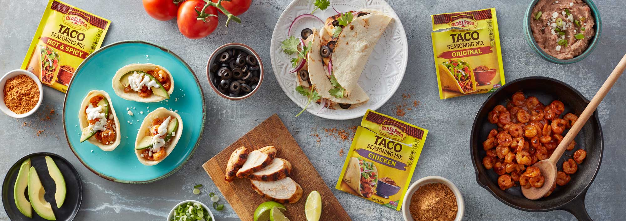 Mexican Seasonings - Taco Seasoning & More - Old El Paso
