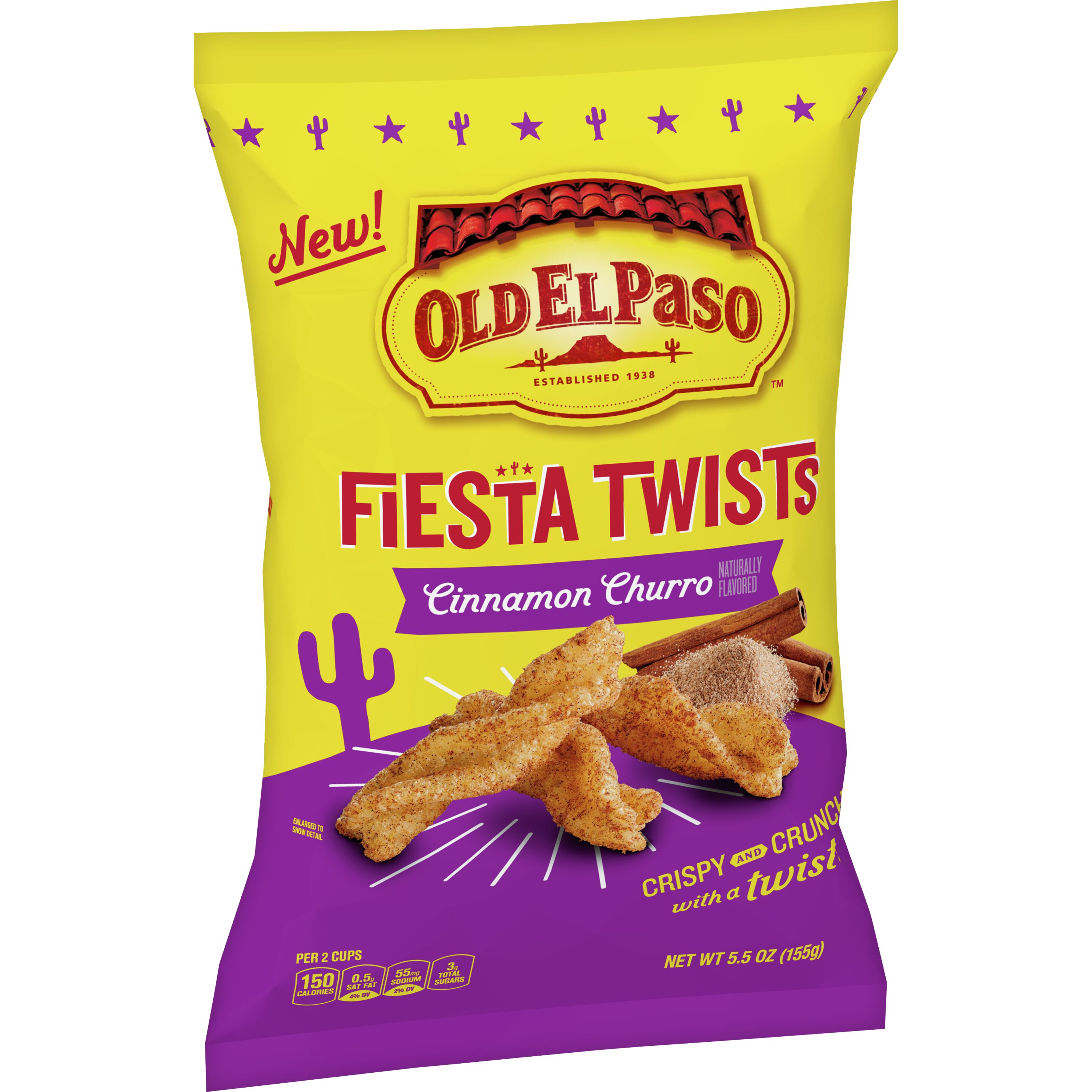 Cinnamon Churro Fiesta Twists - Old El Paso