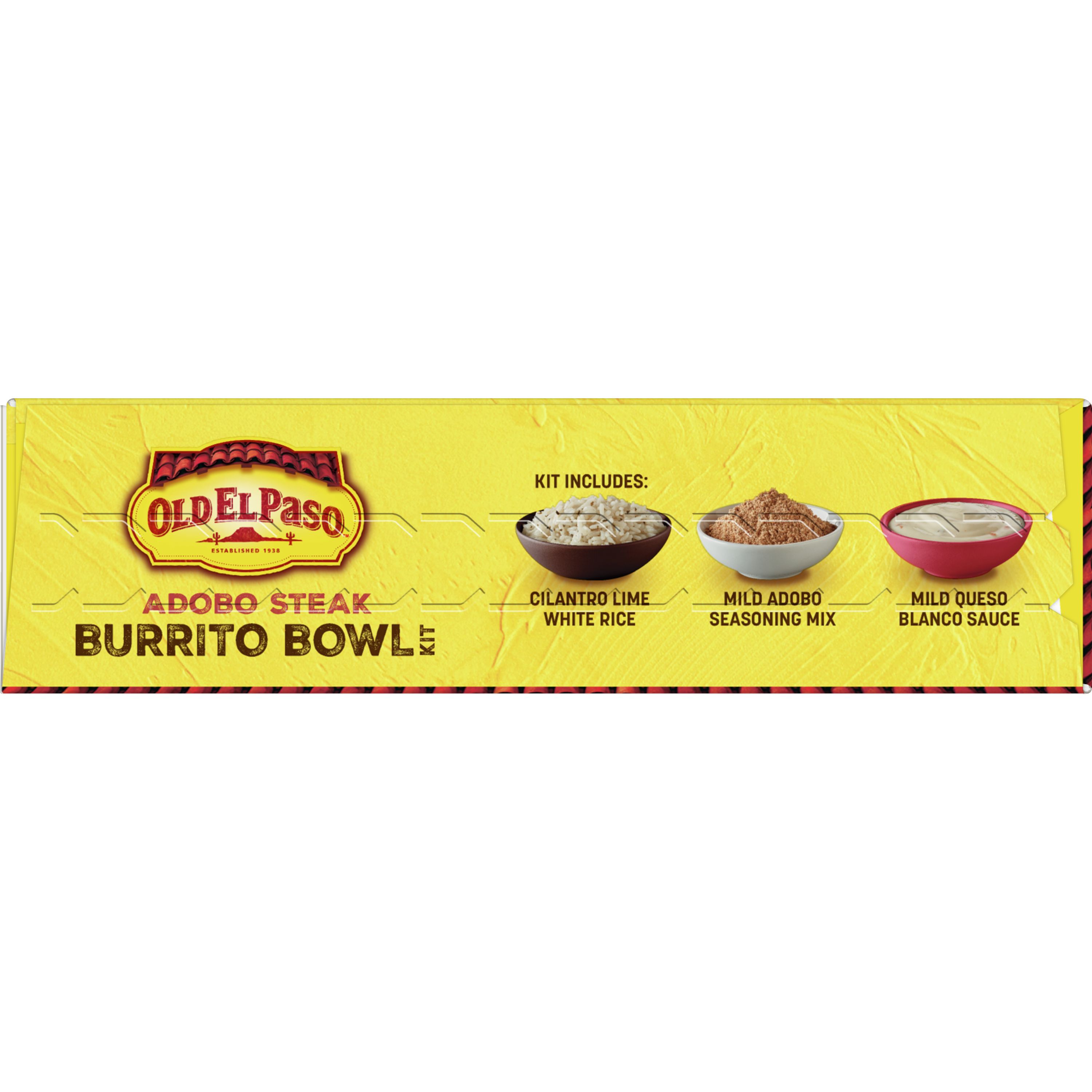 Old El Paso Burrito Bowl Kit, Adobo Steak, 11 oz - Old El Paso