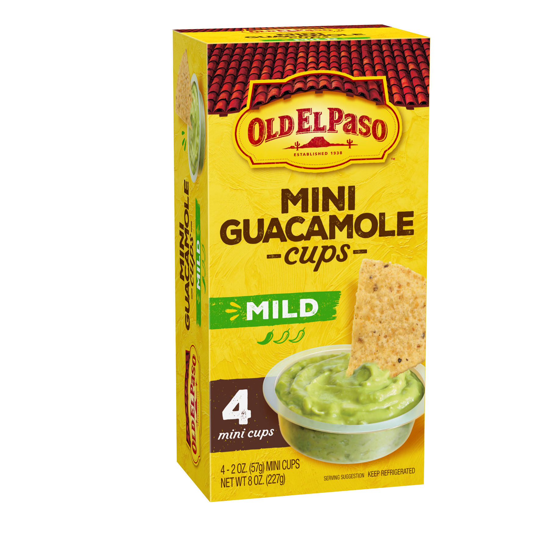 Mild Guacamole, 4/2 oz - Old El Paso